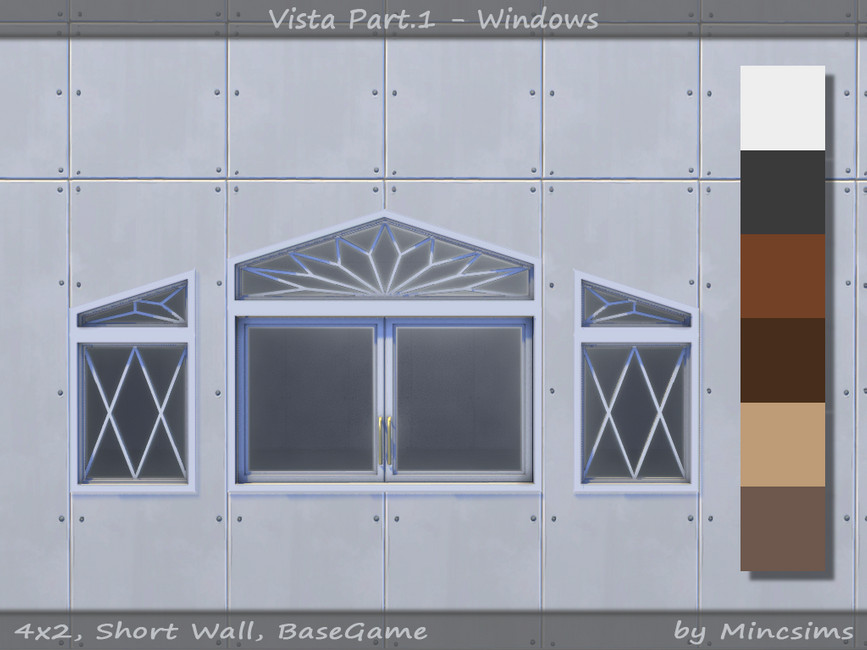 The Sims Resource - Vista Triangle Window Small