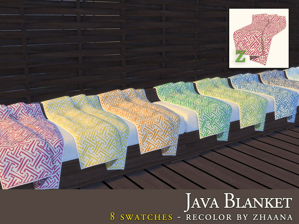 The Sims Resource | Java Blanket