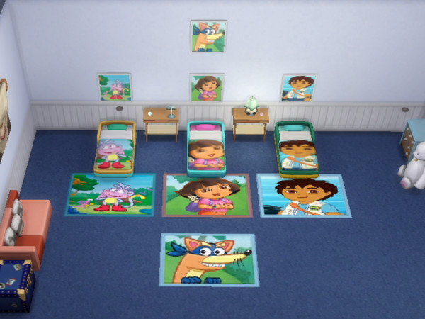 The Sims Resource | Set Dora the explorer