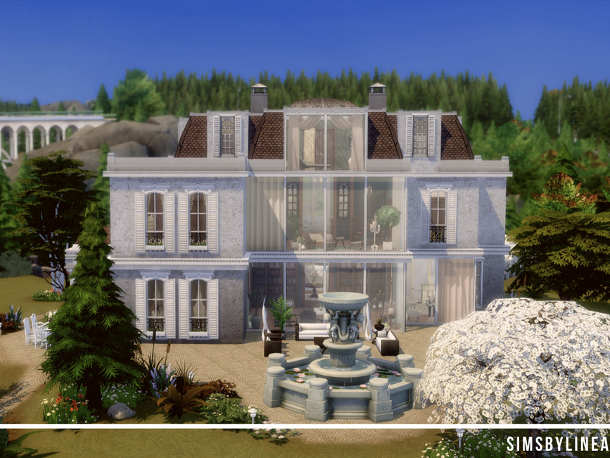 The Sims Resource - Modern Vampire Mansion