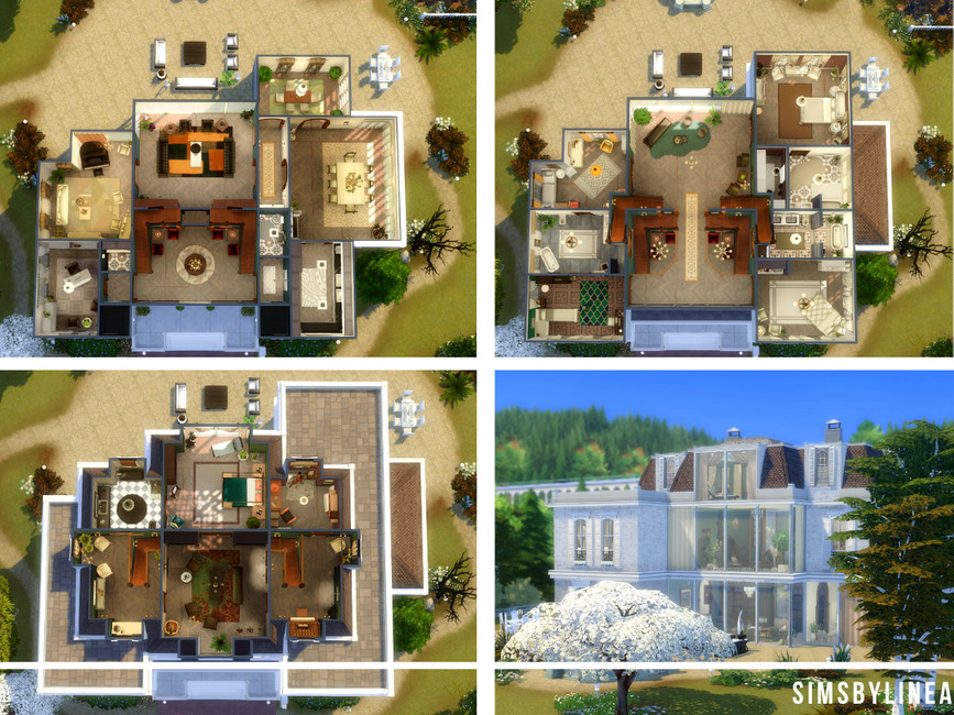 The Sims Resource - Modern Vampire Mansion