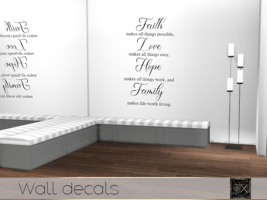 The Sims Resource - Wall Decals