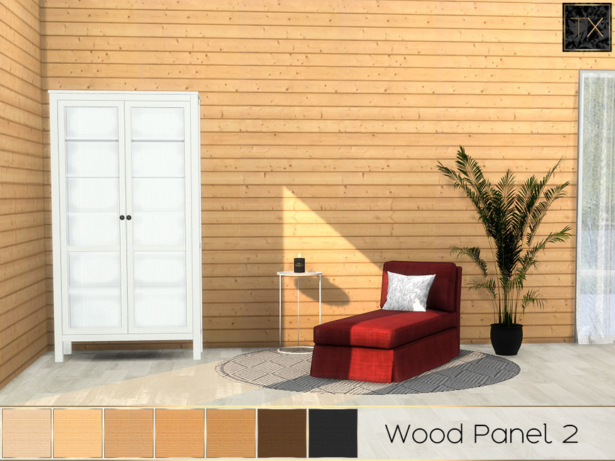 The Sims Resource - Wood Panel 2