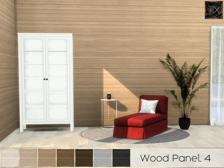 The Sims Resource - Wood Panel 4