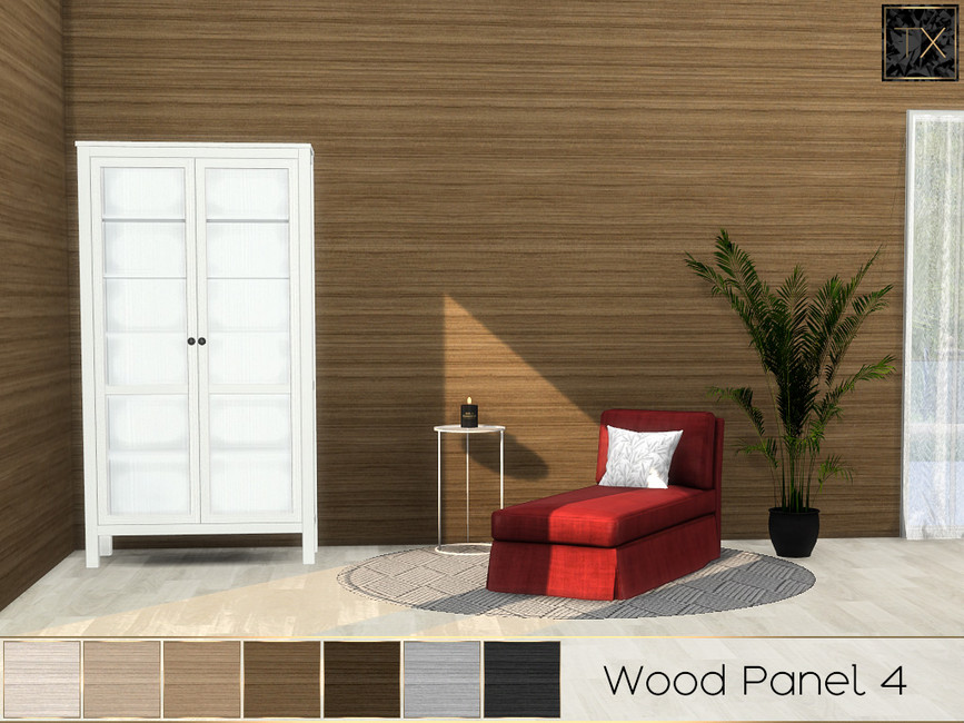 The Sims Resource - Wood Panel 4