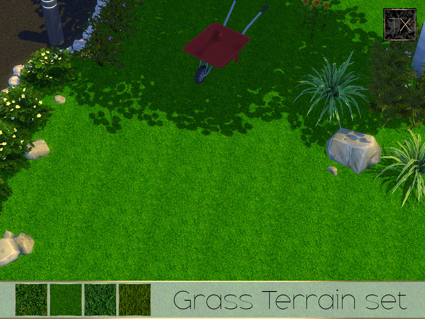 The Sims Resource - Grass Terrain Set