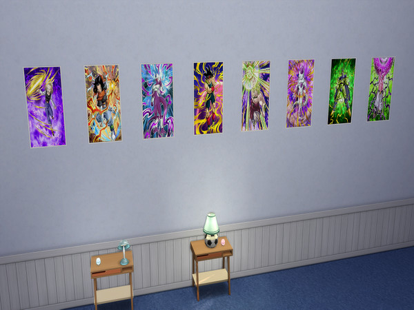 The Sims Resource | Posters Dragon Ball Z First Part
