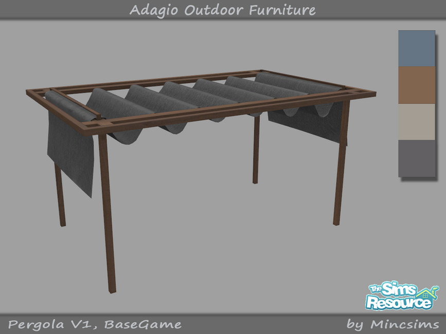 The Sims Resource - Adagio Pergola V1