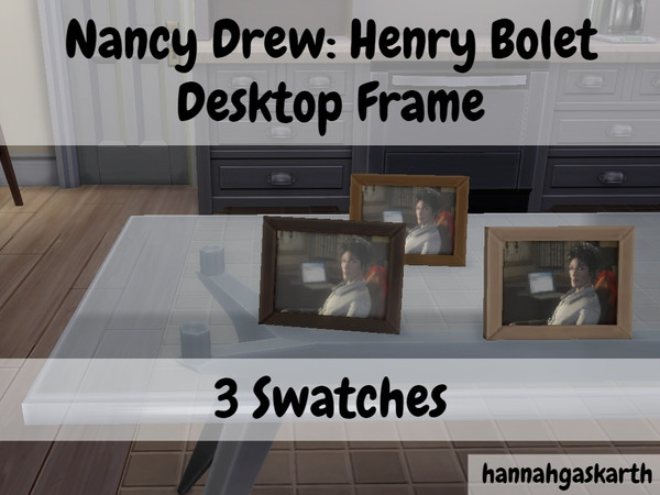 The Sims Resource | Nancy Drew: Henry Bolet Desktop Frame