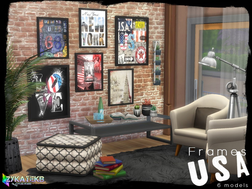 The Sims Resource - Frames USA