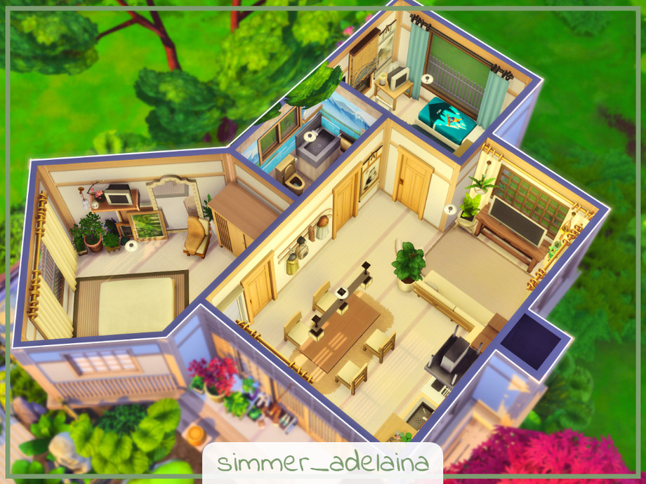 The Sims Resource | Small Japanese House