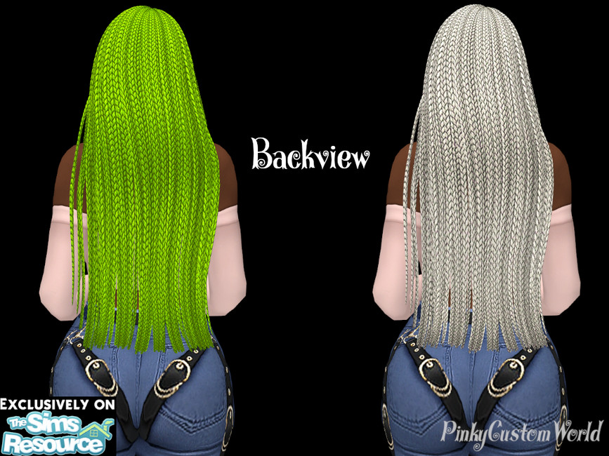 The Sims Resource - Bonus Retexture of Lemonade hair by Nightcrawler