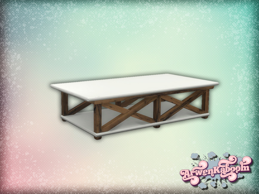 The Sims Resource - Pure Morning - Small Coffee Table