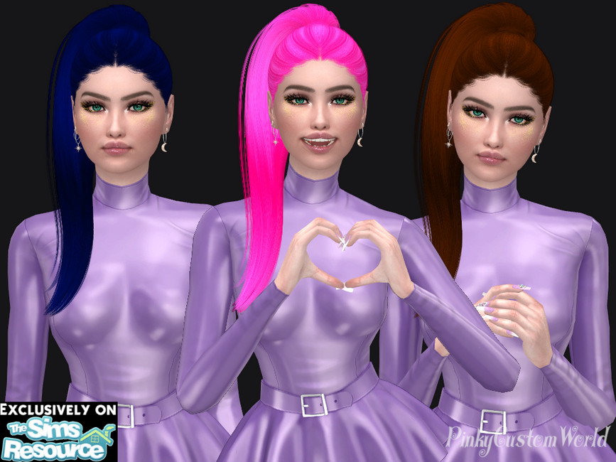 The Sims Resource - Retexture of Nova hair by Nightcrawler