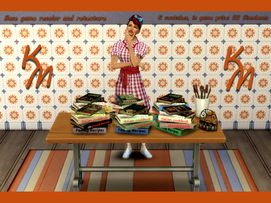 The Sims Resource | Cooking Books - clutter