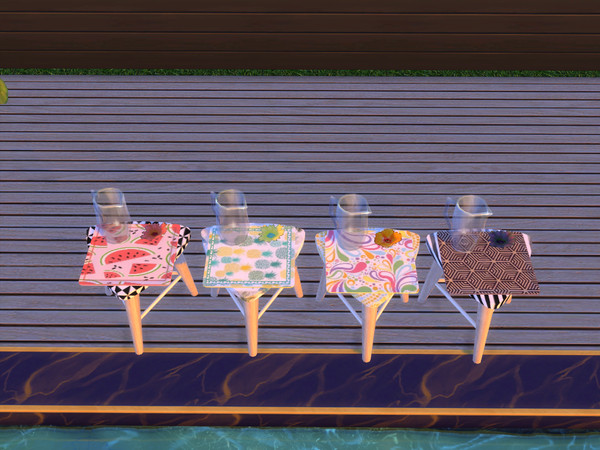 The Sims Resource | Summer Essentials Drink Tray