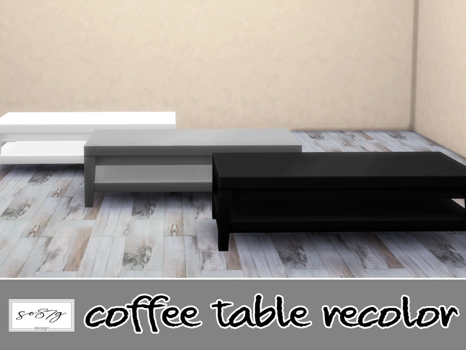 The Sims Resource | Modern Coffee table