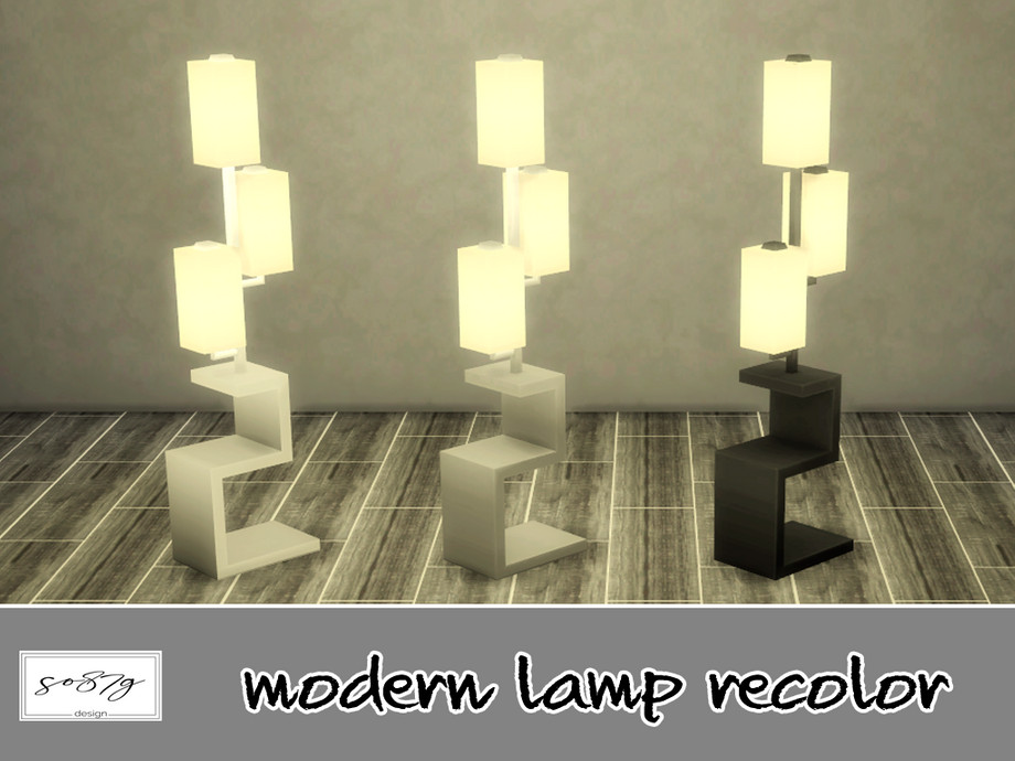 The Sims Resource | Modern Lamp