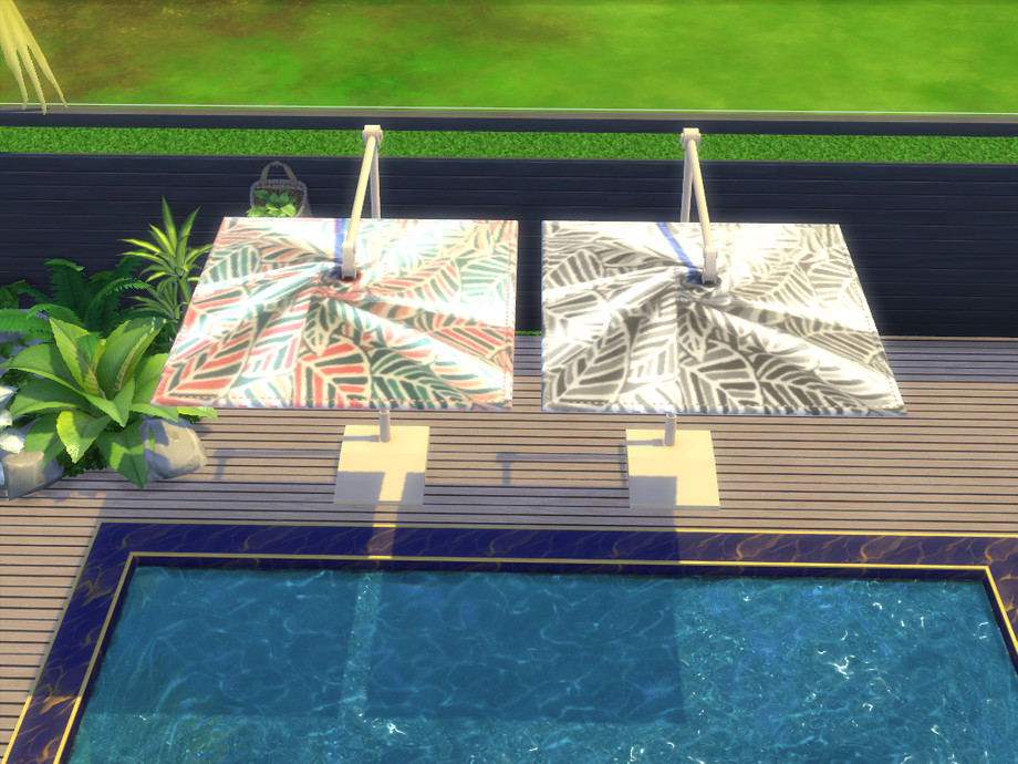The Sims Resource | Summer Essentials Sun Parasol