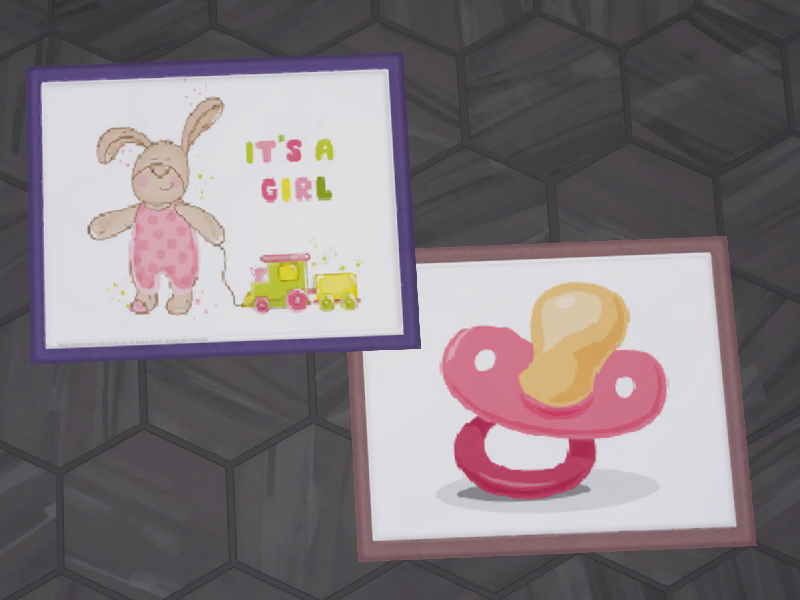 The Sims Resource | Rug Baby Girl