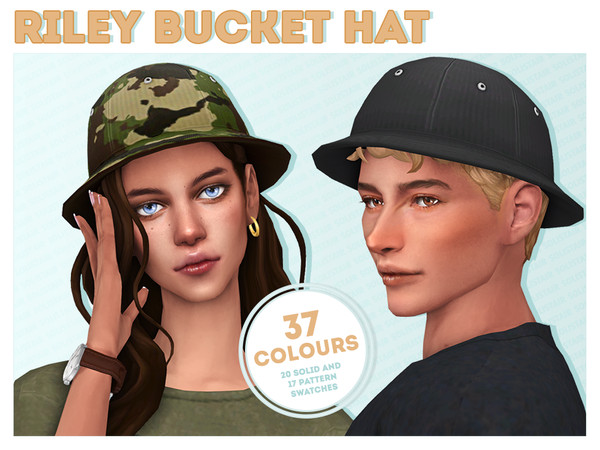 The Sims Resource | Solistair Riley Bucket Hats