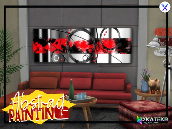 The Sims Resource | Abstract Painting