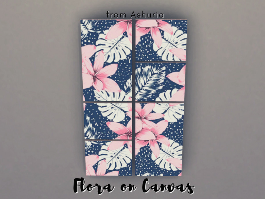 The Sims Resource | Flora on Canvas