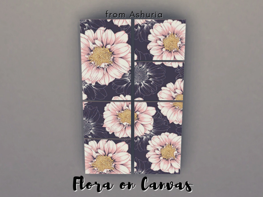 The Sims Resource | Flora on Canvas