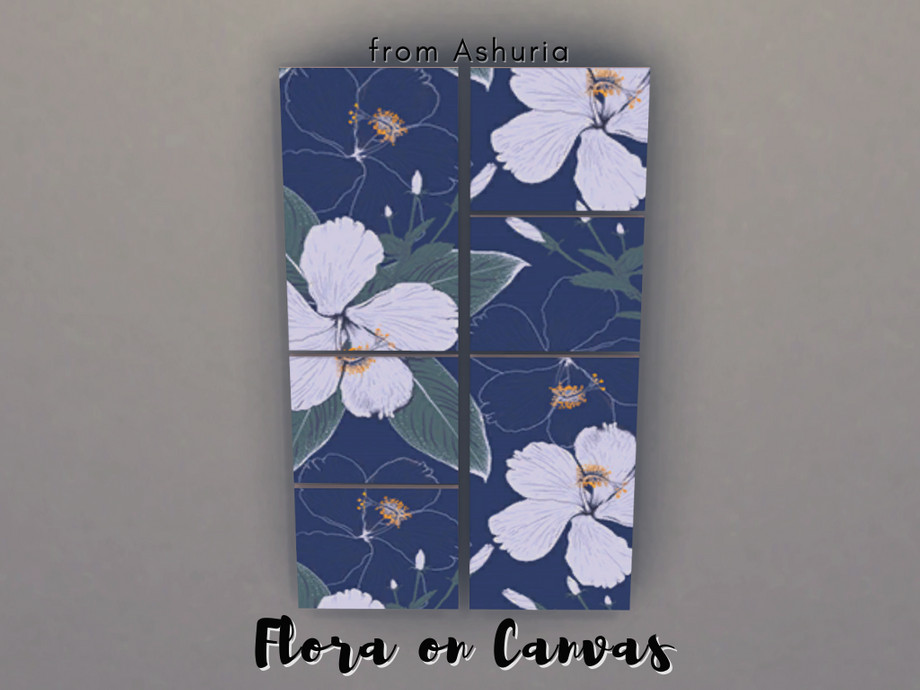 The Sims Resource | Flora on Canvas
