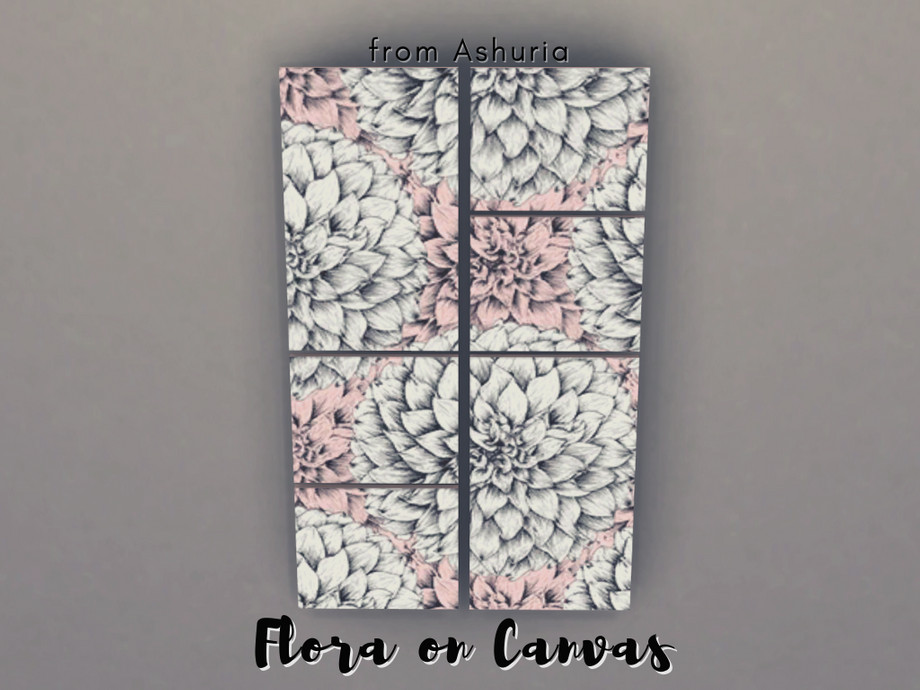 The Sims Resource | Flora on Canvas
