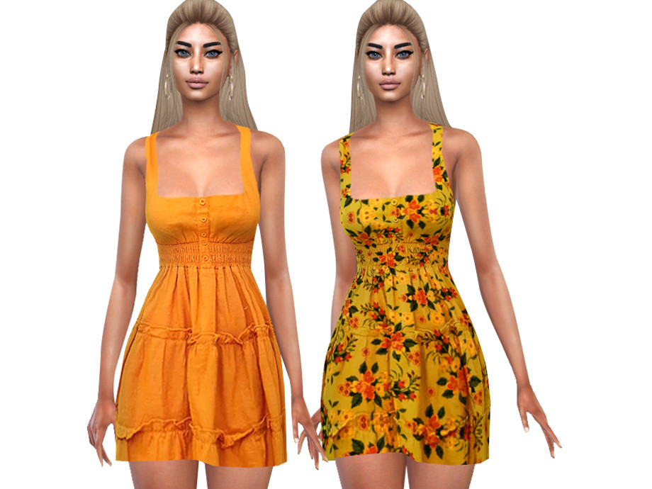 The Sims Resource | Summer Style Colorful Dresses