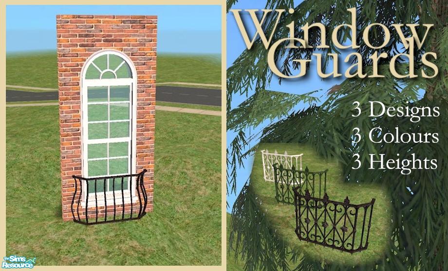 The Sims Resource - Full Height Fancy Guard (Diagonal)