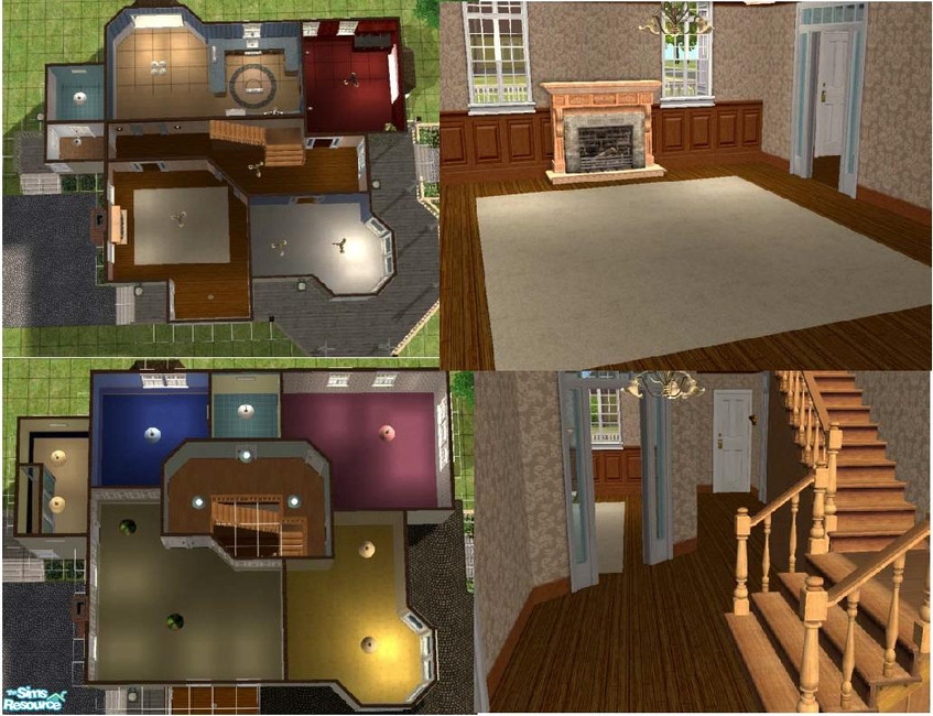 The Sims Resource - Victorian Home Unfurnished