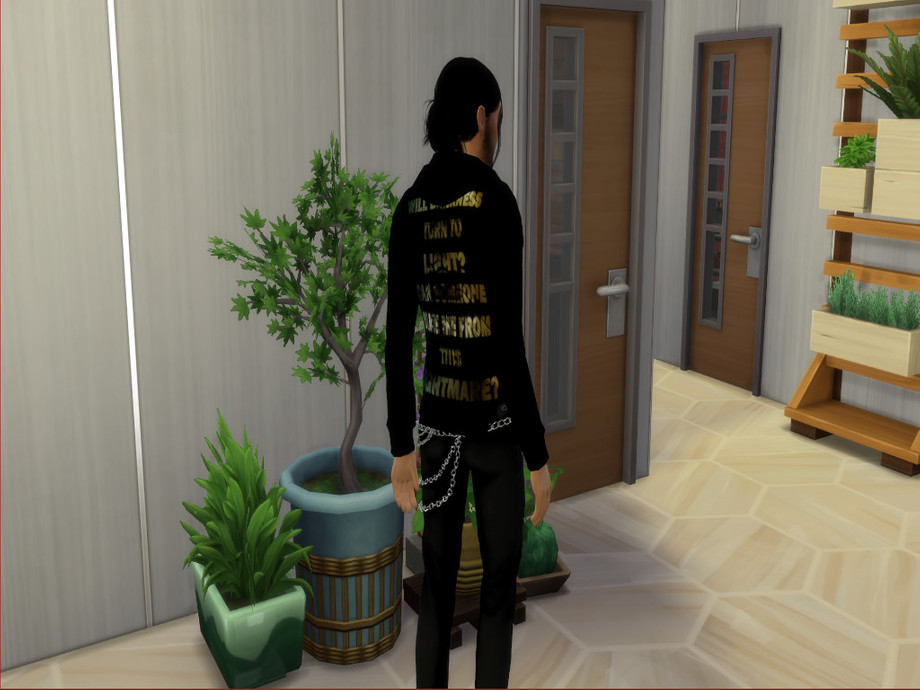 The Sims Resource | Bullet for my Valentine Male Jacket "Scream Aim Fire"