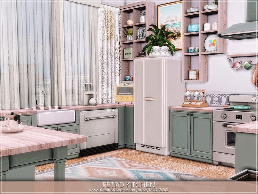 The Sims Resource - Retro Kitchen
