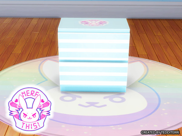 The Sims Resource | "NERF THIS" NIGHT STAND