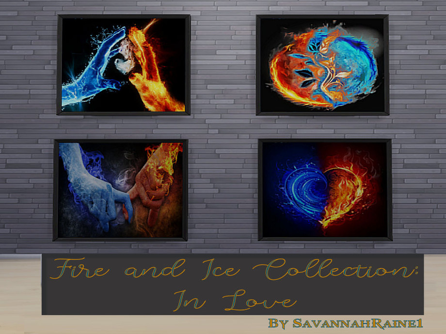 The Sims Resource | Fire and Ice Collection: Love (by SavannahRaine1)
