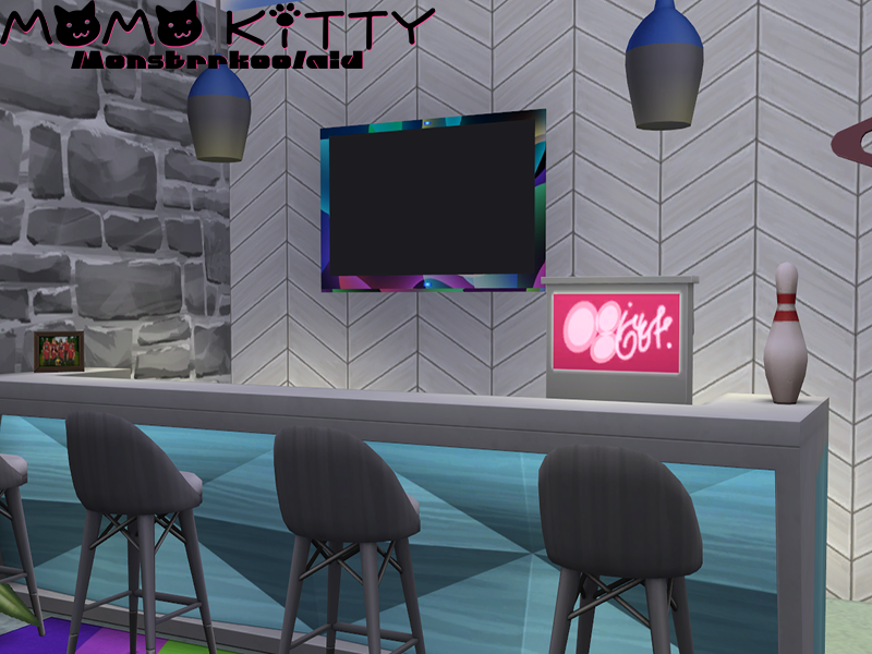 The Sims Resource | Colorful TV