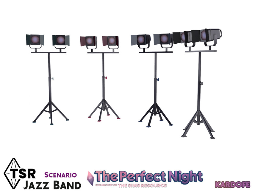 The Sims Resource - The Perfect Night_kardofe_Jazz Band_Focus light