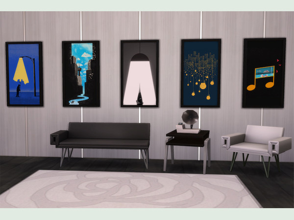 The Sims Resource | Negative Space Artwork