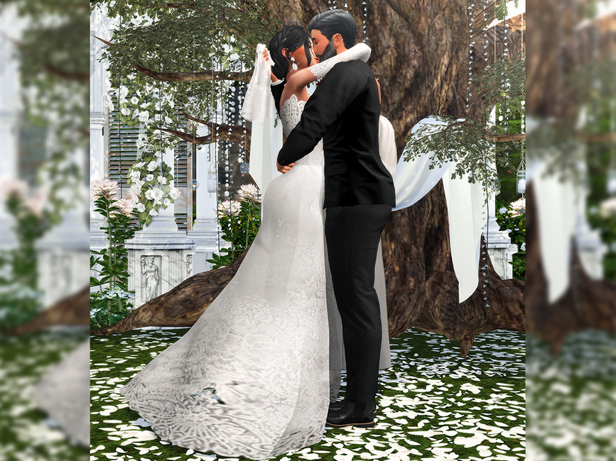 The Sims Resource - Wedding day (Pose pack)