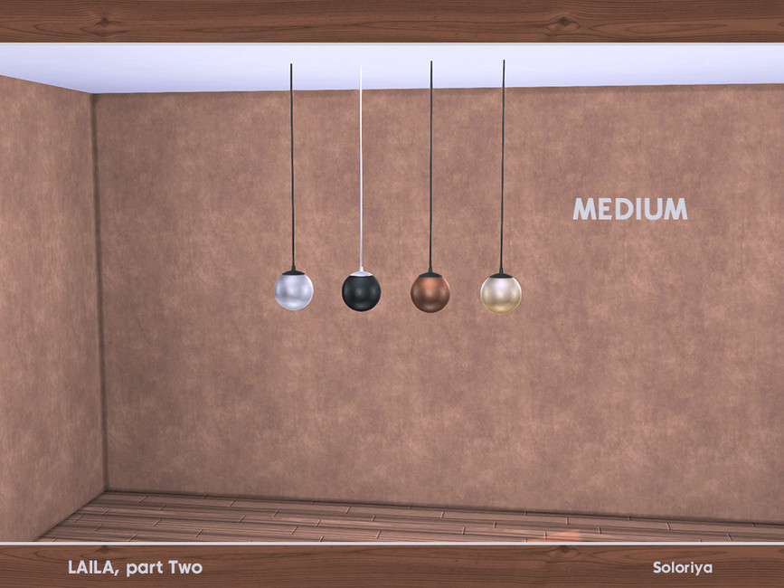 The Sims Resource - Laila Part Two. Ceiling Light (medium)