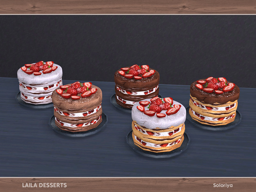 The Sims Resource - Laila Desserts. Cake, v2
