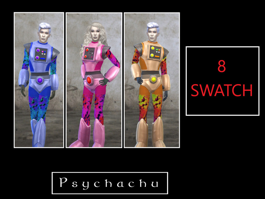 The Sims Resource - Robot Costume - EA Recolour