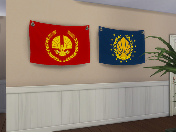 The Sims Resource | Hunger Games flags