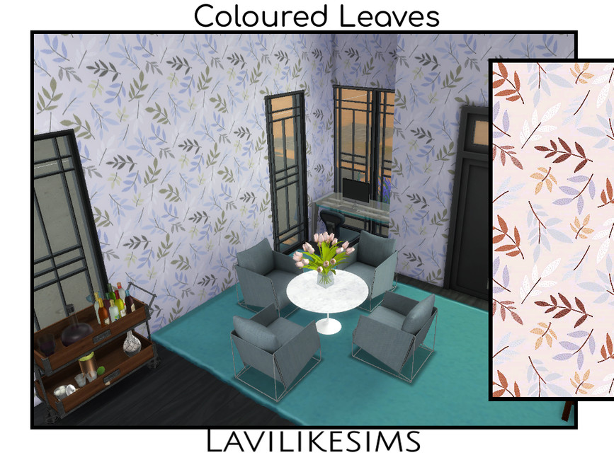 The Sims Resource - Coloured Leaves