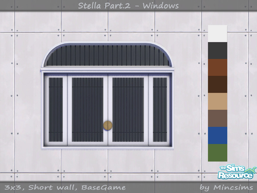The Sims Resource - Stella Window Med 3x3 V1