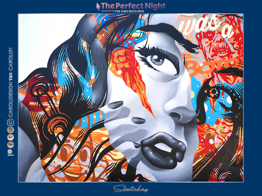 The Sims Resource - The Perfect Night Graffiti Mural