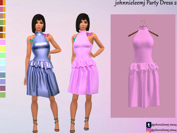 The Sims Resource | Party Dress 2