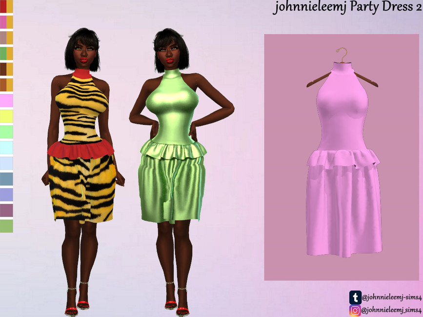 The Sims Resource - Party Dress 2